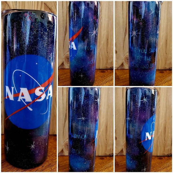 NASA Circle Logo 3 Color Layered SVG Cricut File Svg, Nasa Cut File ...