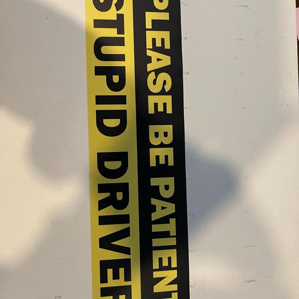 Funny Bumper Sticker "i Eat Drywall" Meme Car Sticker, Unhinged Gen Z ...