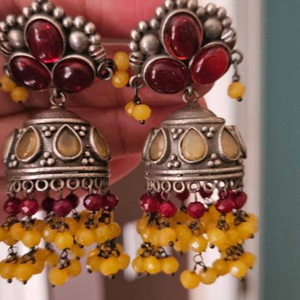 Dull Gold Kundan Kada/ruby Red Openable Kada Bangle/indian Wedding ...