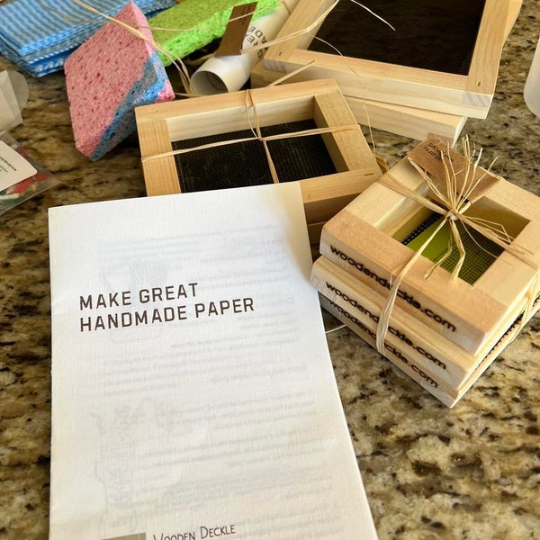Mould and Deckle, Papermaking, Handmade Paper, Handmade Notecards, DIY ...