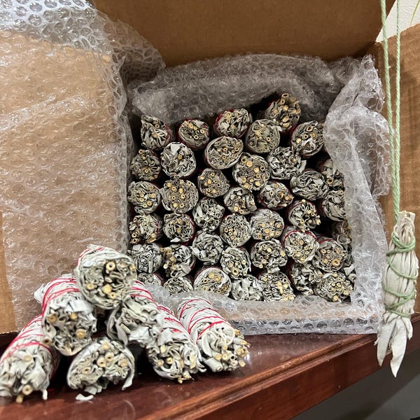 5 Pack Arizona Creosote Bush 9" Smudging Sticks Free U.S. Shipping - Etsy