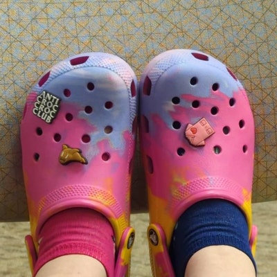 Hibiscus Flower Croc Charm - Etsy