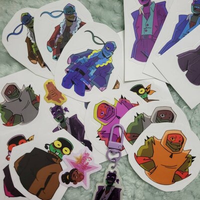 ROTTMNT Leonardo and Raphael Keychains - Etsy
