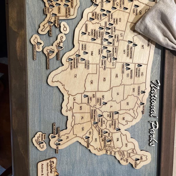 Custom Baseball Stadium Travel Map Tracker, Personal Ballpark Stadium ...