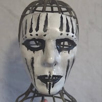 Cesar/caesar 1983 Blank Male Mask RECASTS Kabuki Mask Joey Mask ...