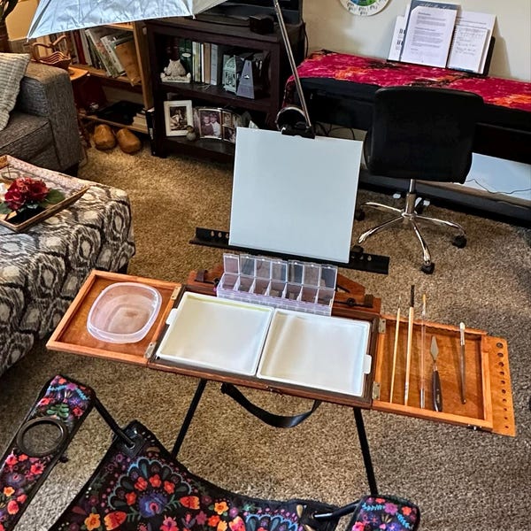 Portable Pochade Box for Plein Air Painting - Ideal Gift for Artists ...