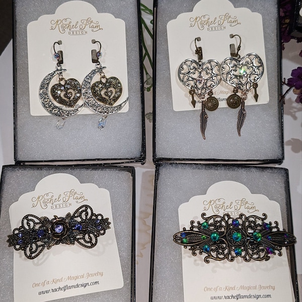 Custom Necklace Pendant Display Cards - Jewelry Display Packaging ...