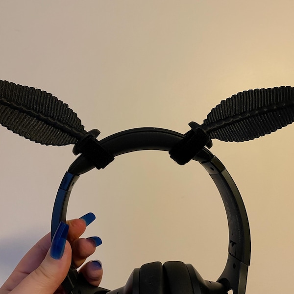 Moth Antenna Headphone Attachment - Moth Costume Headset Horns ...