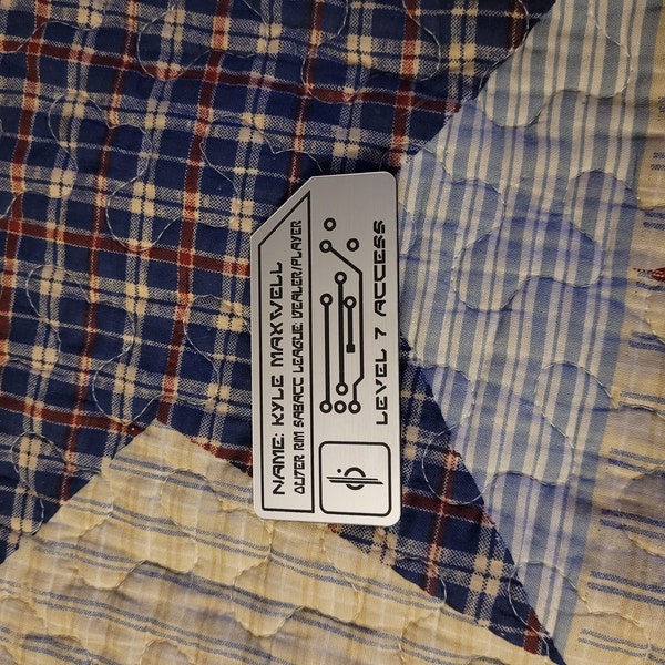 Star Wars Inspired Magnetic NAME TAG / BADGE - Etsy