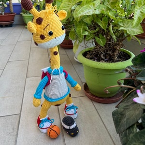 Crochet Pattern Cute Giraffe Melvin Doll PDF - Etsy