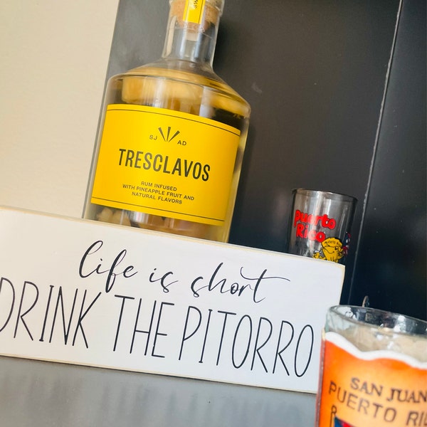 Puerto Rico Home Decor, Puerto Rico Decor, Puerto Rico Wood Sign ...