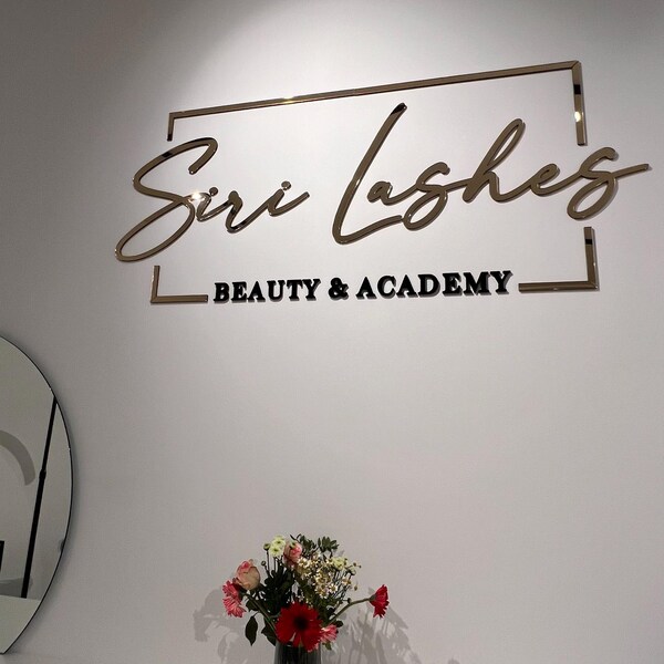 Unique Custom Made Business Sign for Your Company With Stand Offs ...