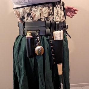 Steampunk Alchemist Bandolier Potions - Etsy