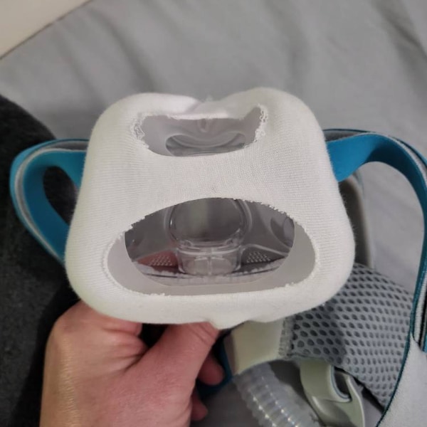 CPAP BIPAP Wrap Around Face Head Hair Protection From Straps Pain Cover ...