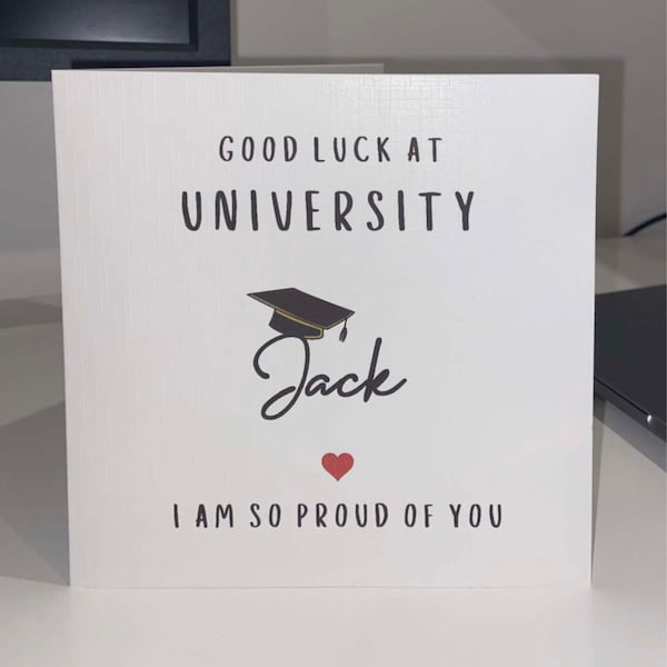 Good Luck at University Card, Going to University Card, off to Uni Card ...