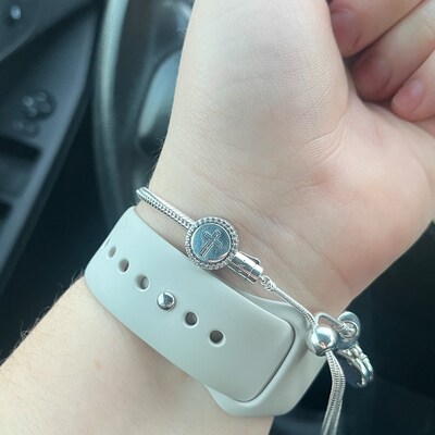 JZ Silver 1 CT Moissanite Diamond Pendant Necklace White Gold Plated ...