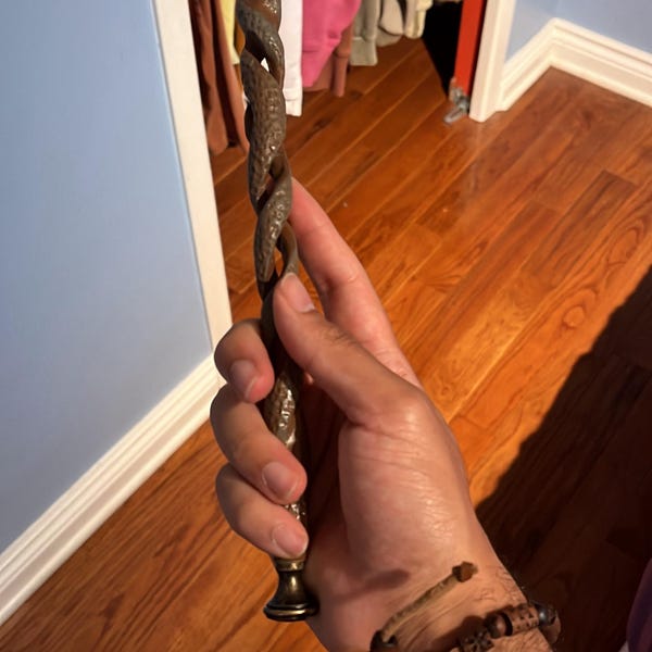 The Zodiac Wizard Wand 13 Inches Poplar Wood Witches Wand Astrological ...