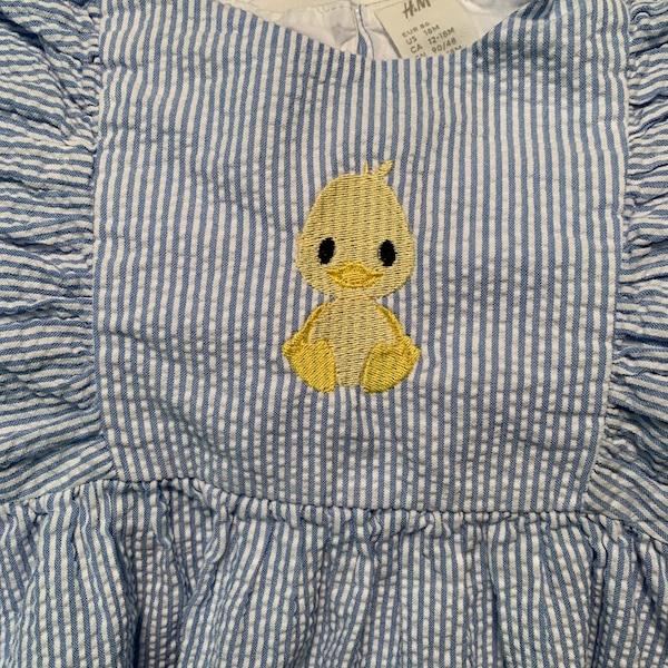 Baby Duck Embroidery Design, Animal Embroidery Design, Machine ...