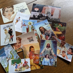 Unusual Cards Postcard Pack - Etsy