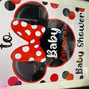 Printable AKA Theme Graduation Welcome Board. AKA Pink and Green ...