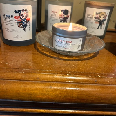 Goro Akechi Persona 5-inspired Scented Soy Candle My Scent Exceeds ...
