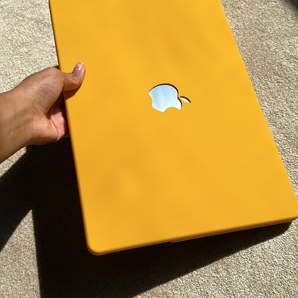 Luminous Yellow Hard Case Cover for MacBook Air 13 MacBook Pro 13 14 16 ...