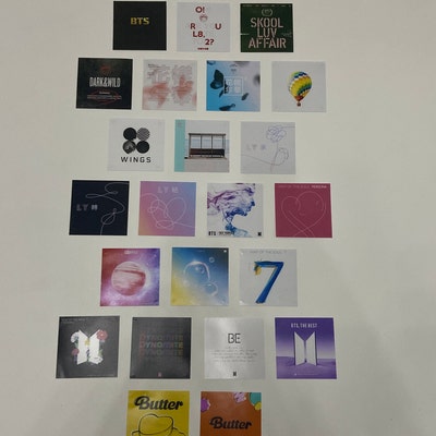 BTS Album Covers Photo Prints for Wall Decor - Etsy