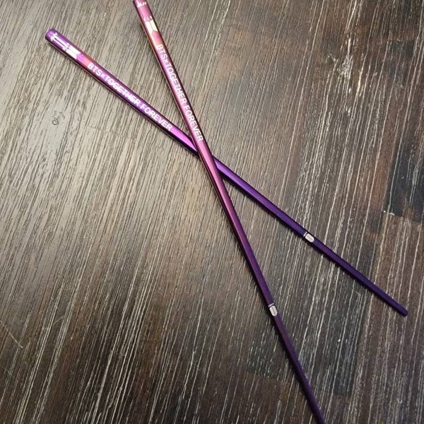 RESTOCK BTS Chopsticks Together Forever - 1 Pair Metal Chopsticks Korea ...