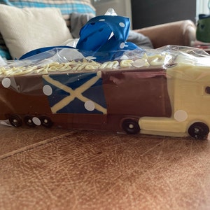 Hand-made Belgian Chocolate Bus. Choose From 2 Variations - Etsy UK