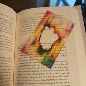 Clear Bookmark Anatomical Heart Bloody Bleeding Medical Goth - Etsy