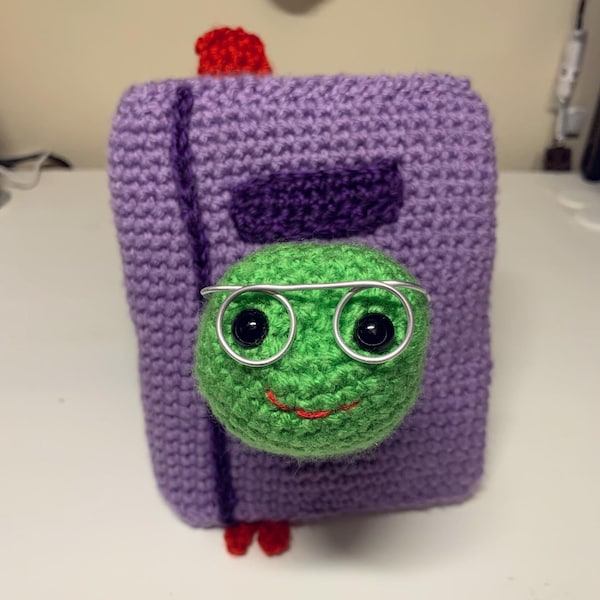 Bookworm Crochet Pattern, Crochet Bookworm Amigurumi, Book Crochet ...