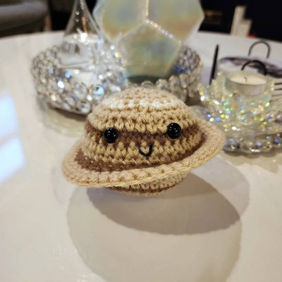 Saturn Crochet Pattern Beginner Planetary Amigurumi Solar System Gas ...