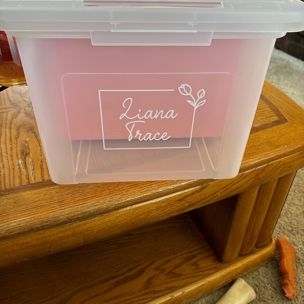 Personalized Kids Memory File Box: School Milestone Keepsake - Etsy