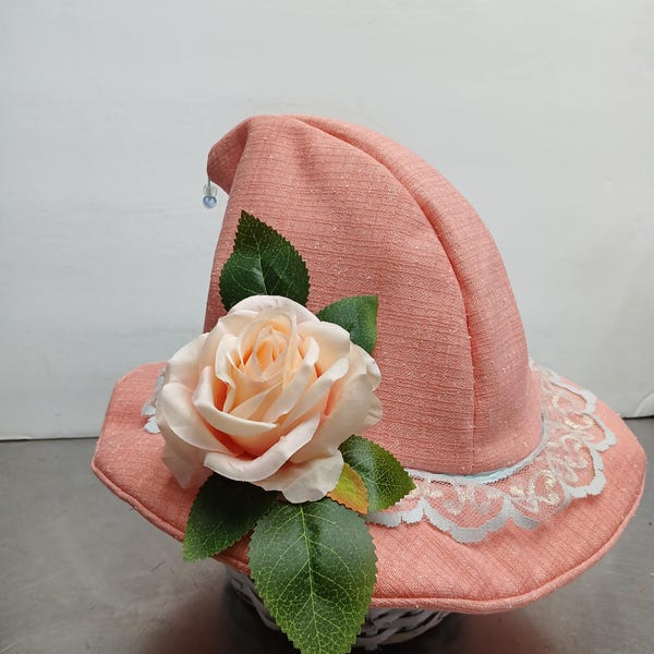 Slouchy Patchwork Witch Hat PDF Tutorial & Pattern | DIY Halloween Hat ...