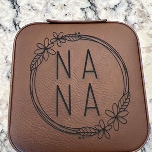 Custom Coaster Set 6 Piece Coaster Set Vegan Leather - Etsy