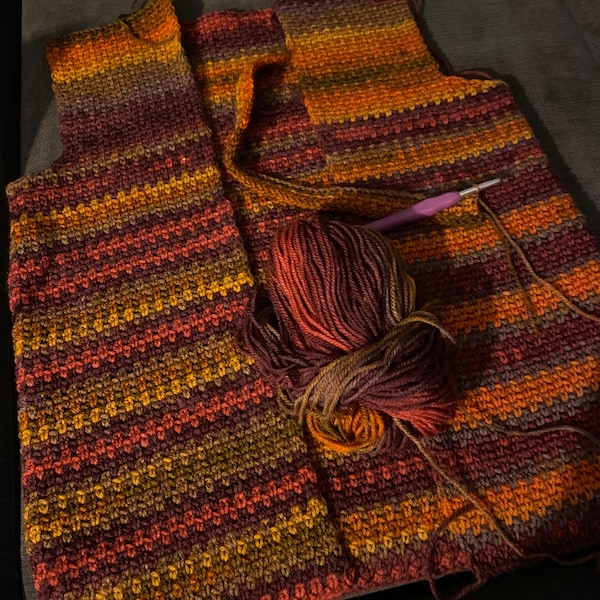 Crochet Bag Pattern : Circular, Drawstring Crochet Flat-lay Bag ...