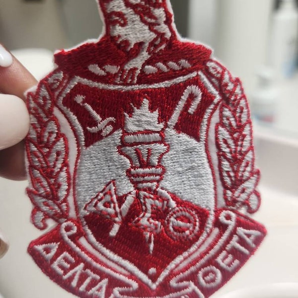 DELTA SIGMA THETA Hands Patch - Etsy