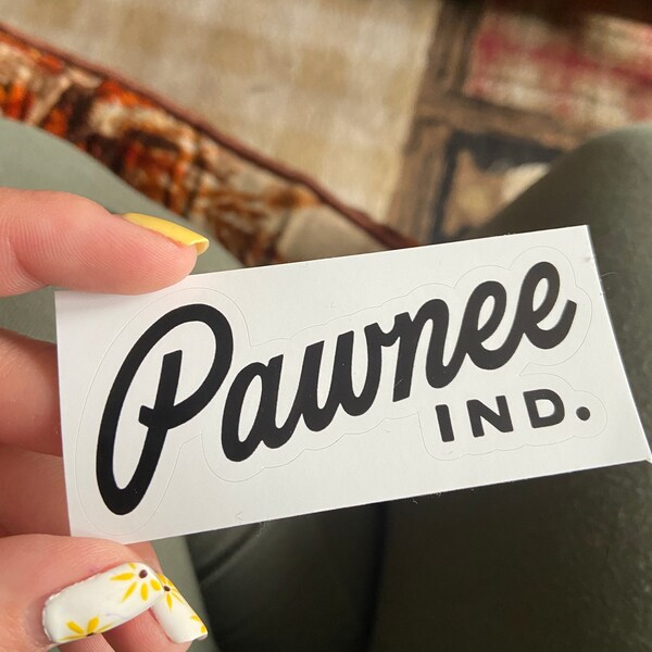 Pawnee Indiana Parks and Rec Sticker - Etsy