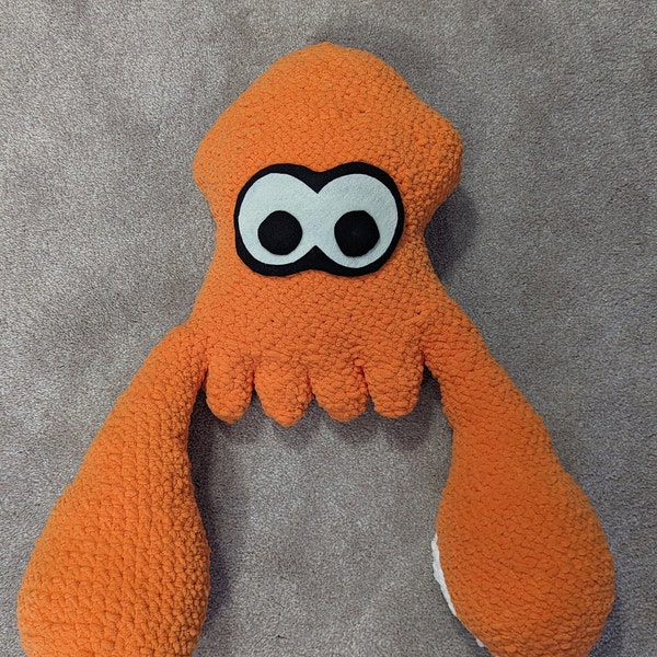 Crochet Pattern: Splatoon Inspired Squid Amigurumi Pattern PDF Instant ...