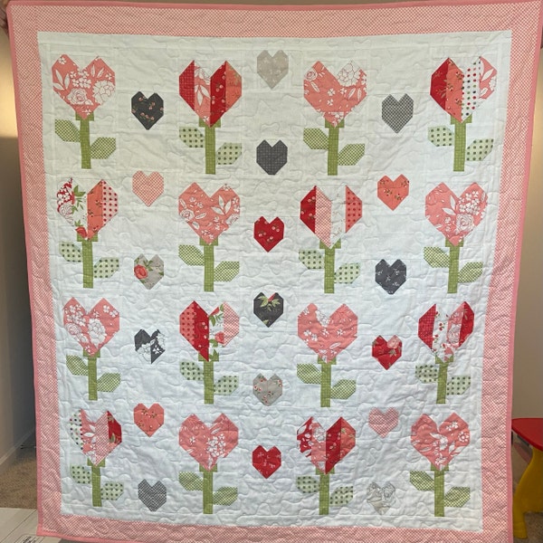 RED DAZZLE Moda Panel Quilt Kit Corey Yoder by Pastry Shop Quilts - Etsy