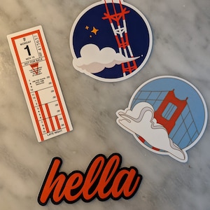The San Francisco Native Sticker Pack - SF - San Francisco - Native ...