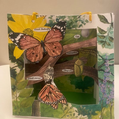 Build a Rabbit Garden, Printable Diorama, Paper Garden Scenery, DIY ...