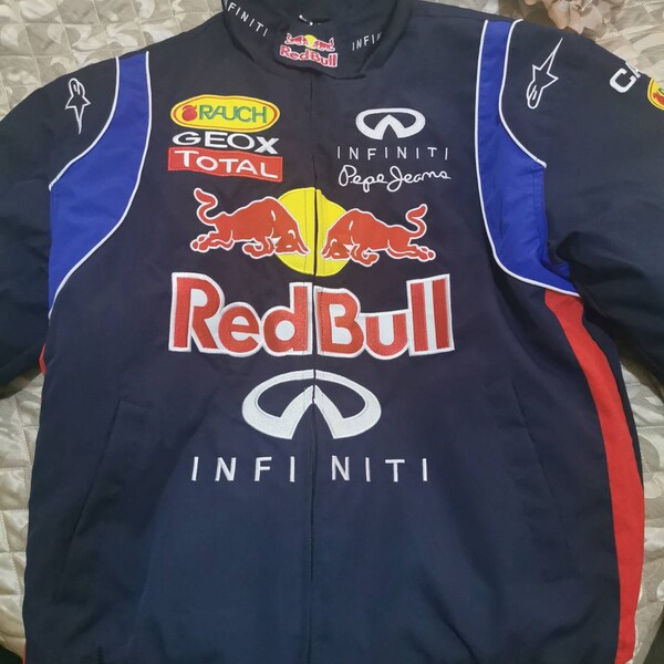 Adult F1 Vintage Lexus Racing Jacket Embroidered Cotton Padded Lexus ...