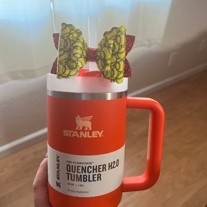 Pink Cow Straw Topper Straw Topper for Stanley Cup Bow Straw - Etsy