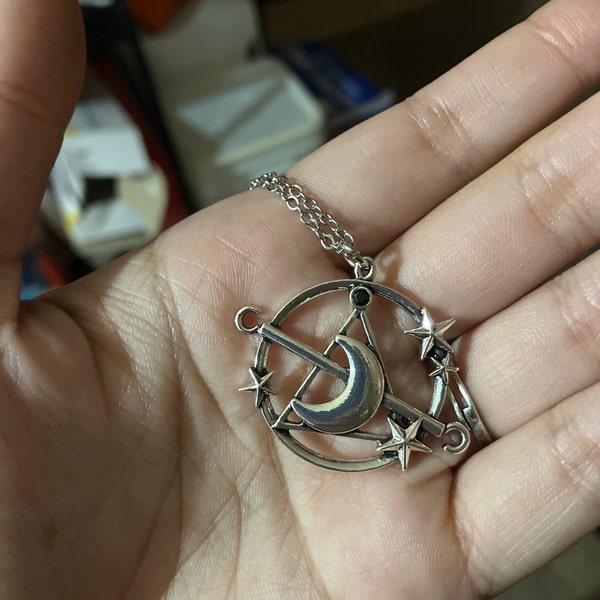 Sigil of Nyx, Goddess Nyx, Witch Pendant, Witch Amulet, Witch Gift ...