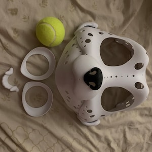 Canine Skull Dog 3D Printed Fursuit Head Base Kit - Etsy