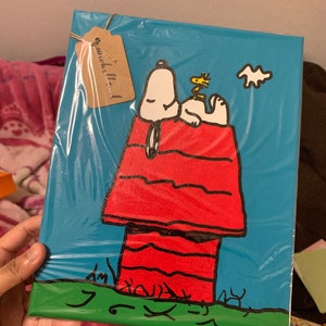 Patrick Seaweed Mustache Meme Aesthetic Painting 8x10 Handmade - Etsy