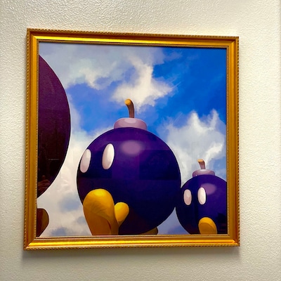 Bob-omb Battlefield Mario 64 50x50 Cm - Etsy