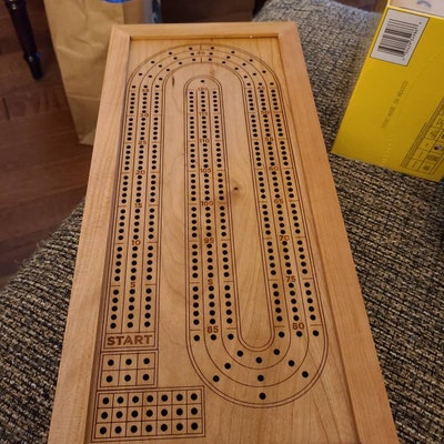 Cribbage Game Board Canadian Flag Design - Etsy Canada