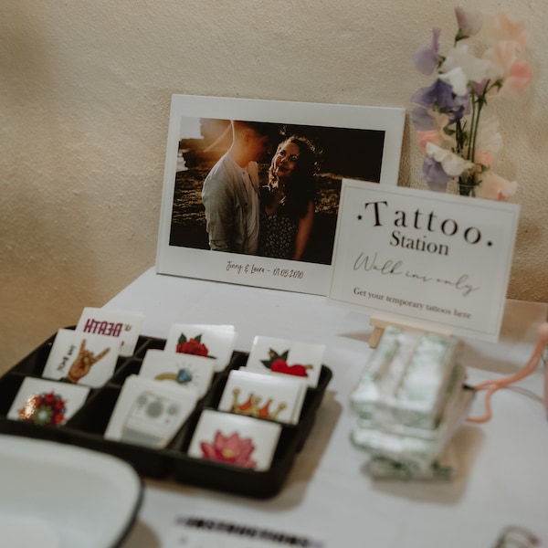 Temporary Tattoos Set Pack Pick & Mix - DIY Temporary Tattoo Station ...